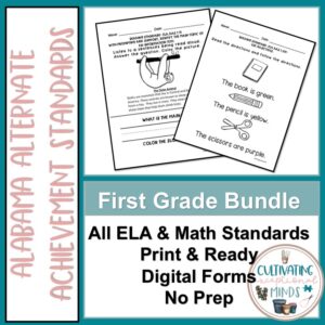 Alabama alternate achievement standards • Cultivating Exceptional Minds