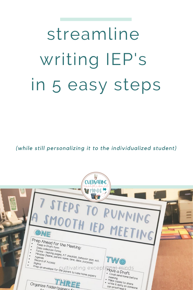 Using IEP Data Collection Sheets to Simplify Writing Your IEP ...