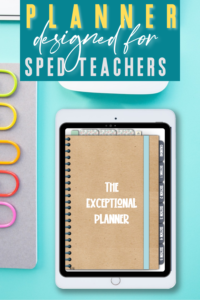Best Planner For Special Education Teachers • Cultivating Exceptional Minds