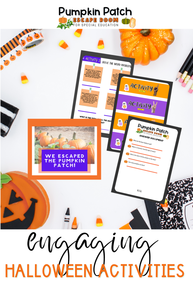 15 Fall Activities in special education • Cultivating Exceptional Minds