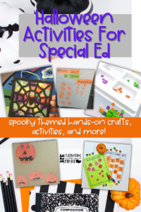 Halloween activities in special education • Cultivating Exceptional Minds