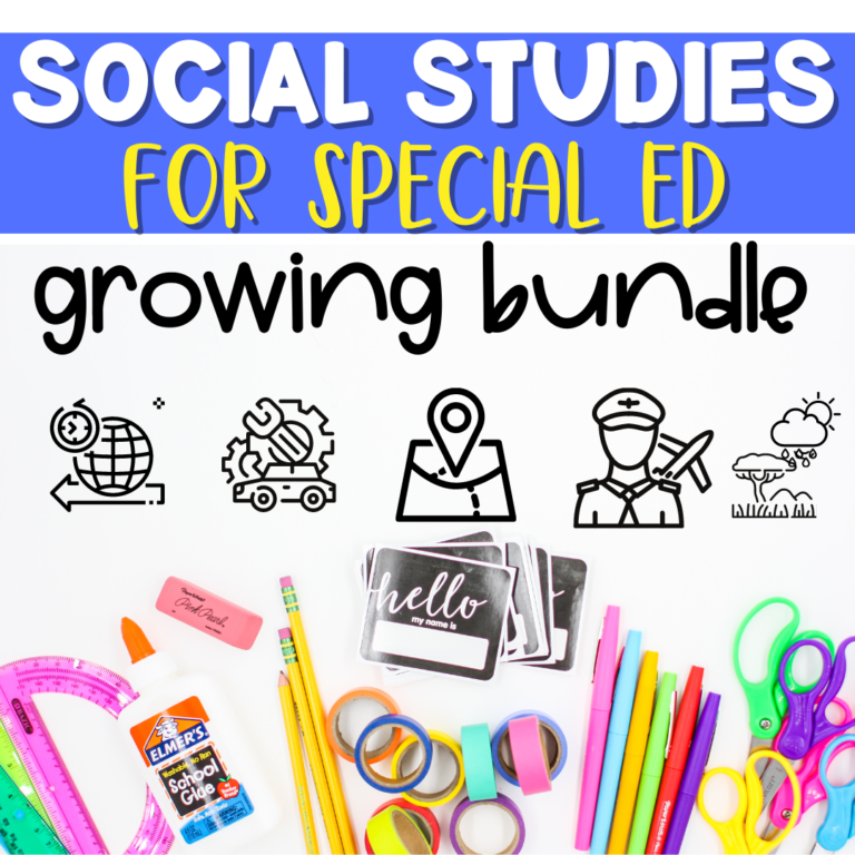 Social Studies for Special Education: Teaching Then and Now ...