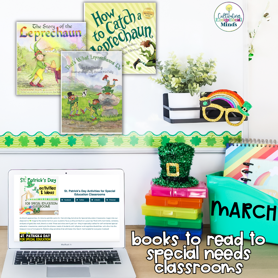 St. Patrick's Day Activities for Special Education Classrooms ...