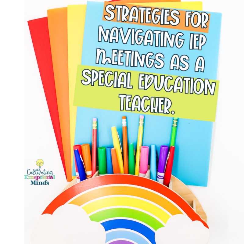 Tips for Special Education Teachers to Lead IEPs meetings • Cultivating ...