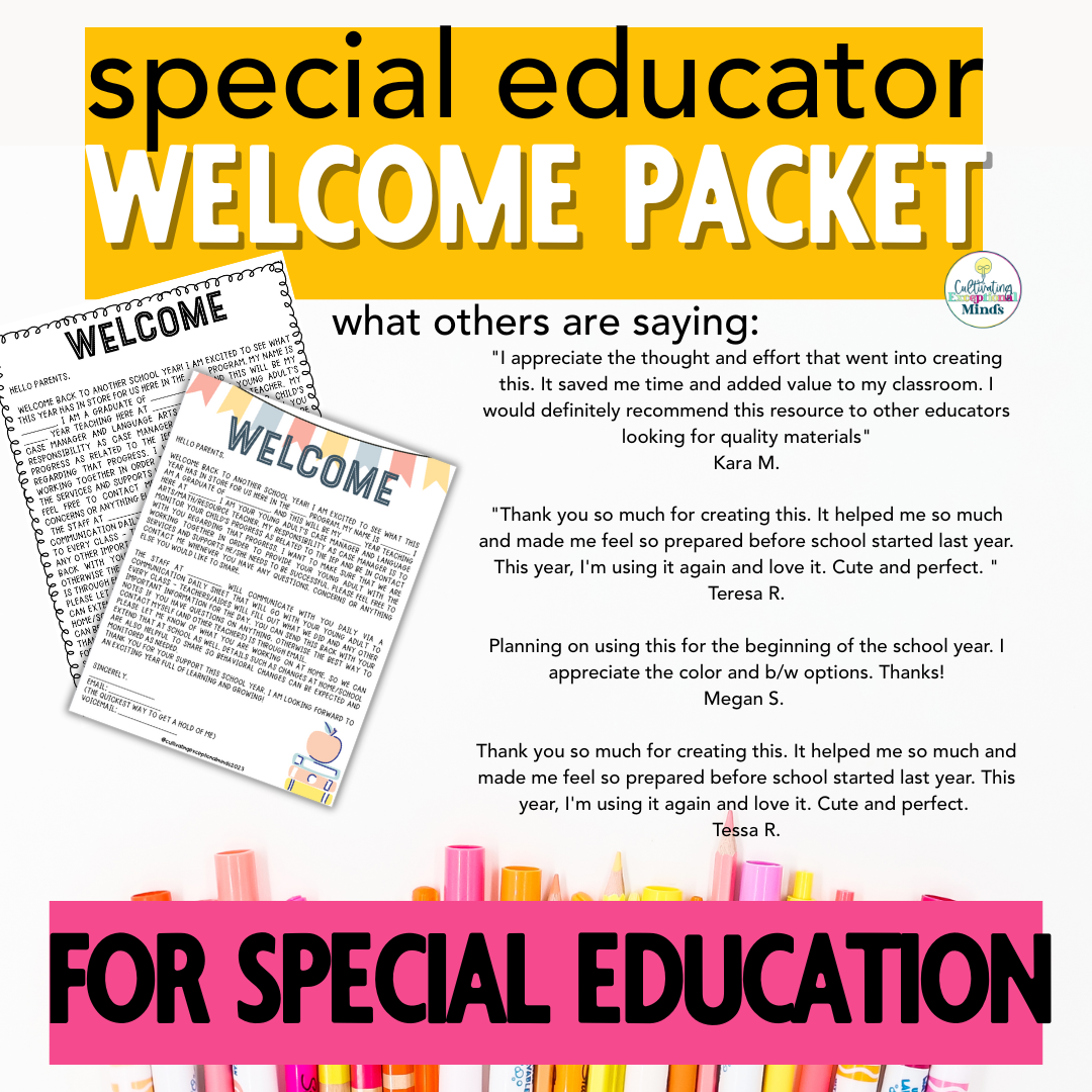 Essential Classroom Routines and Procedures for Special Education ...