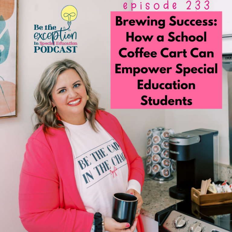 How to Set Up a school coffee cart setup for special education students ...