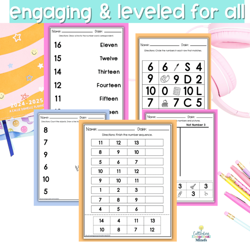 teaching counting in special education classrooms • Cultivating ...
