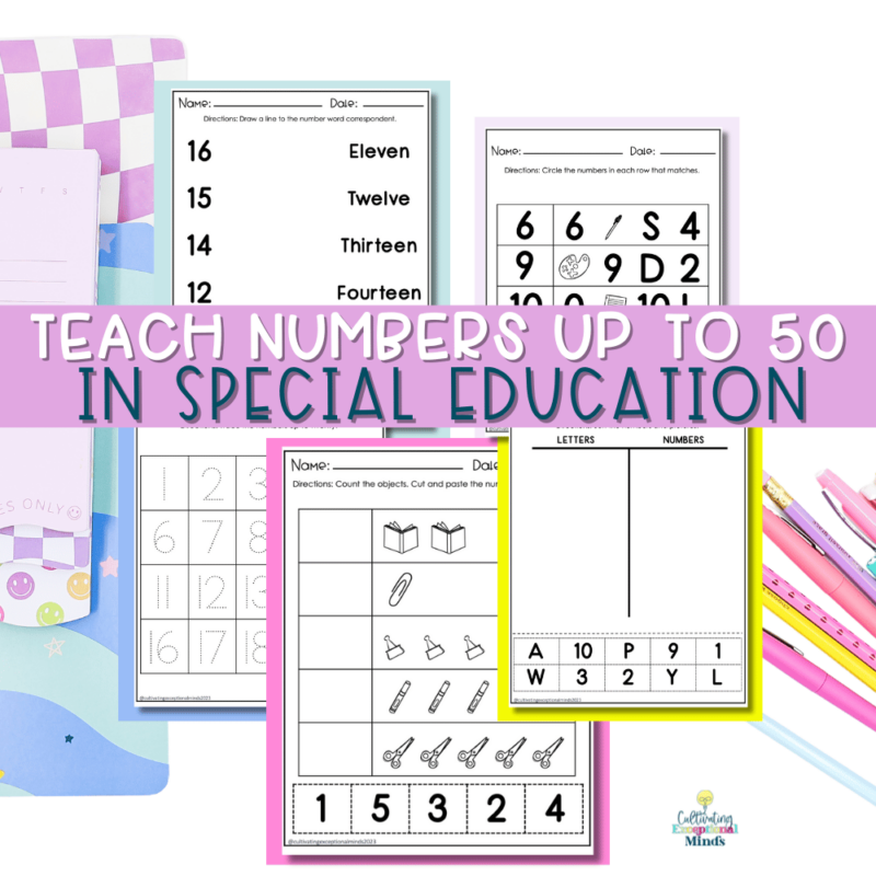 Teach Math in Special Education • Cultivating Exceptional Minds