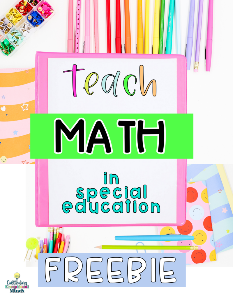 Teach Fractions in Special Education • Cultivating Exceptional Minds
