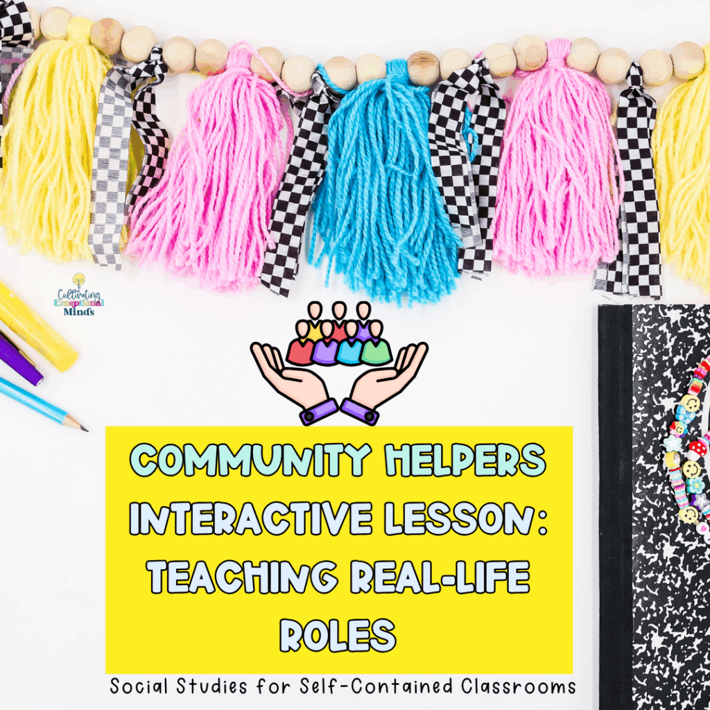 community helpers interactive lesson special education • Cultivating ...