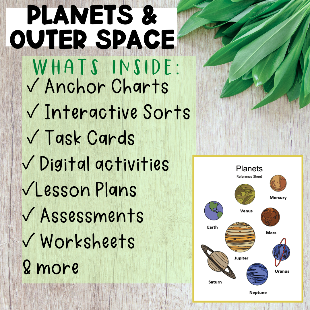 adapted outer space lesson for special needs • Cultivating Exceptional ...